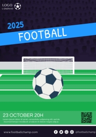 FOOTBALL POSTER TEMPLATE | PosterMyWall