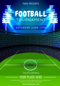 FOOTBALL POSTER TEMPLATE | PosterMyWall