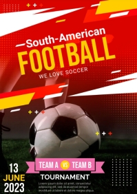FOOTBALL POSTER TEMPLATE | PosterMyWall