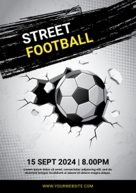 FOOTBALL POSTER TEMPLATE | PosterMyWall