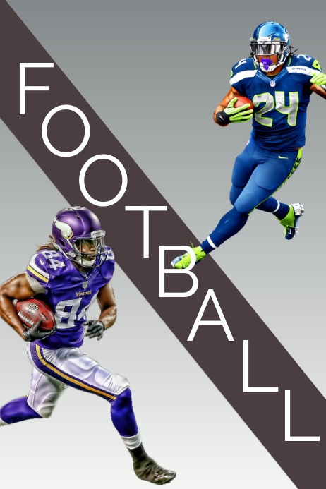 Football poster template | PosterMyWall