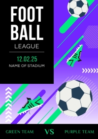 Soccer Football Tryouts Poster Template | PosterMyWall