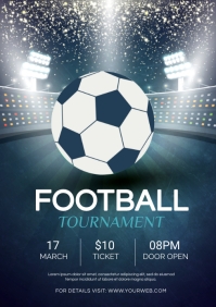 FOOTBALL POSTER TEMPLATE | PosterMyWall