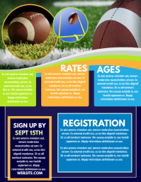 Football registration Template | PosterMyWall