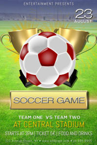 Fifa Video Game Tournament poster Template | PosterMyWall