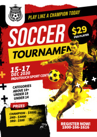 Soccer Signup Template | PosterMyWall