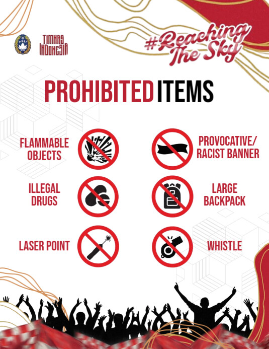 Copy of football spectator rules | PosterMyWall