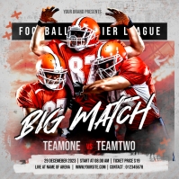 Football Sport Templates | PosterMyWall