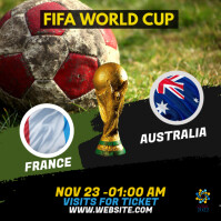 Football Square Template | PosterMyWall