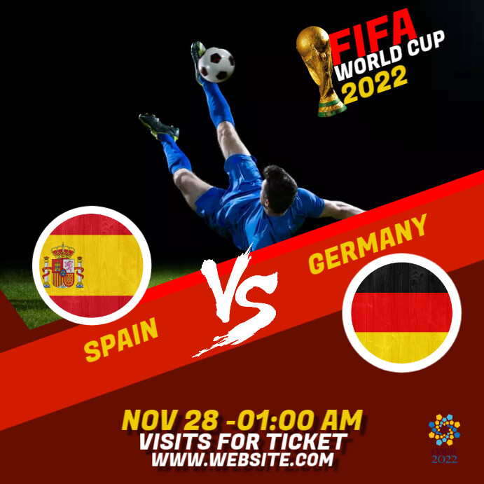 Football Square Template | PosterMyWall