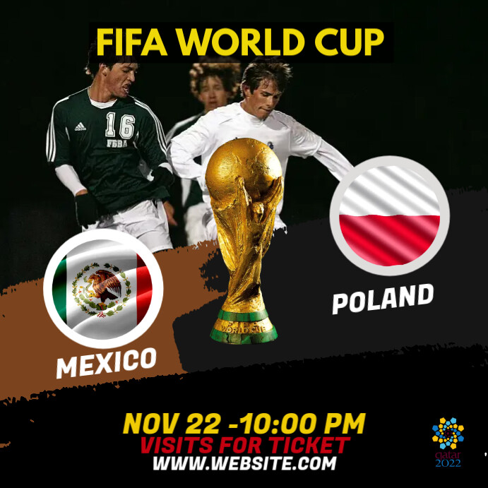 Copy of Football Square Template | PosterMyWall