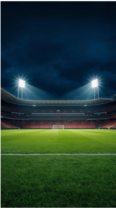 Kopie van Football Stadium Under the Lights | PosterMyWall