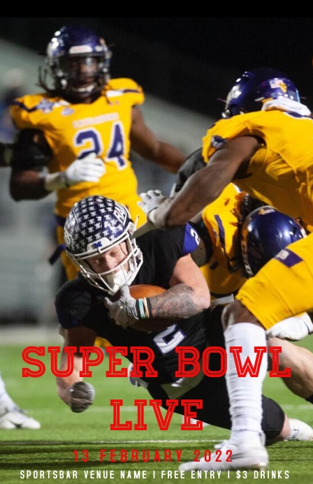 FOOTBALL TABLOID TEMPLATE.E | PosterMyWall