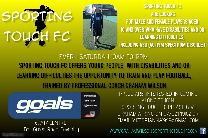 football team for disabilities Template | PosterMyWall