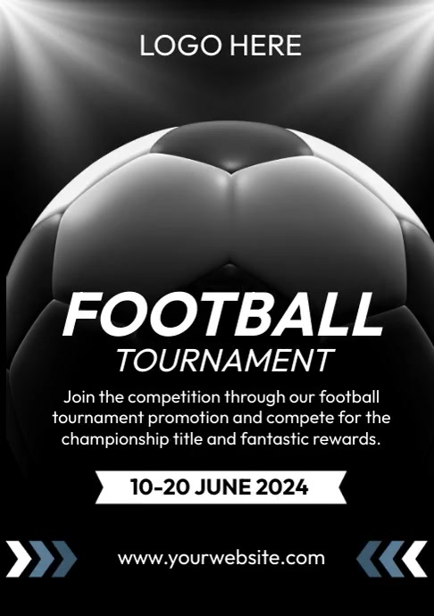 Football Tournament Ads Template | PosterMyWall