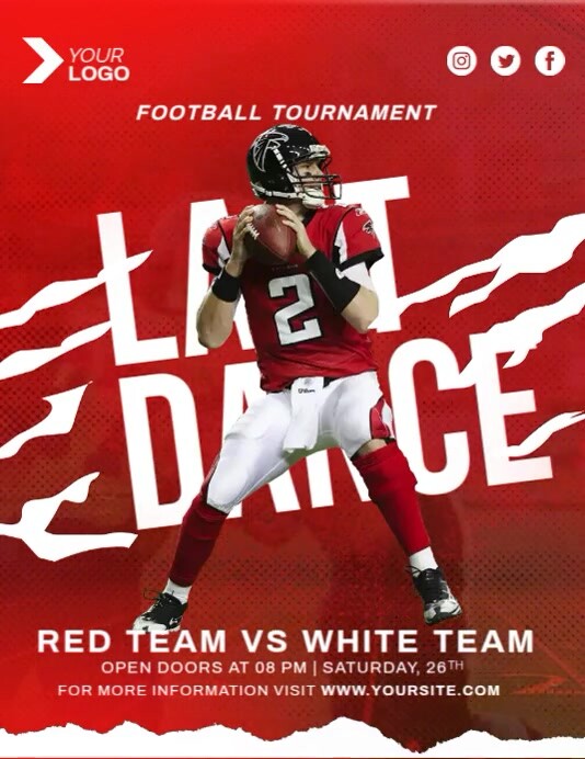 Football Tournament Ads Template | PosterMyWall