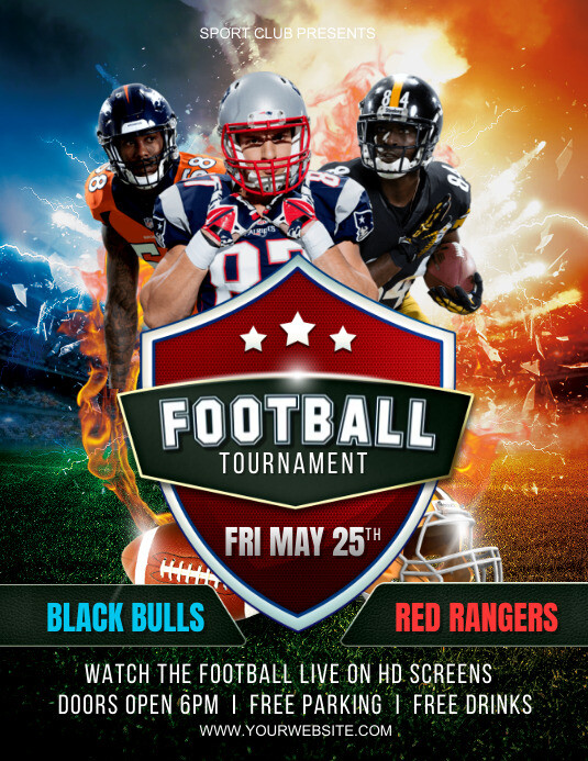 Turnamen Sepak Bola Templat | PosterMyWall