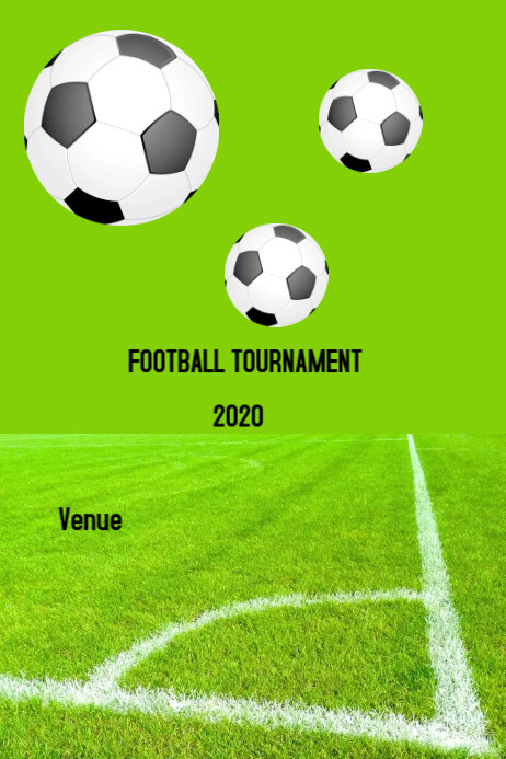 Football Tournament Template | PosterMyWall
