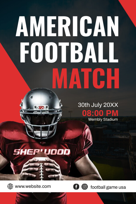 Copy of Football tournament flyer | PosterMyWall