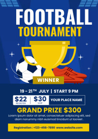 Football Game Flyer Template | PosterMyWall