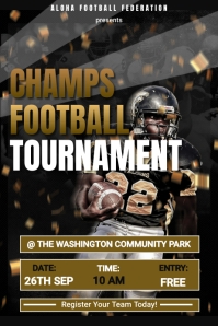 Football Poster Template | PosterMyWall