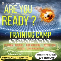 Football training Template | PosterMyWall