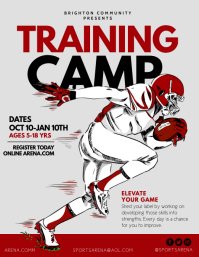 3,490+ football training Customizable Design Templates | PosterMyWall