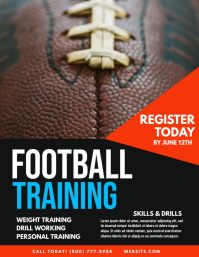 Football Training Template | PosterMyWall