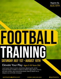 FOOTBALL FLYER Template | PosterMyWall