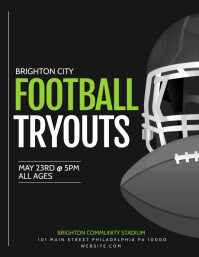 Soccer Tryouts Template | PosterMyWall