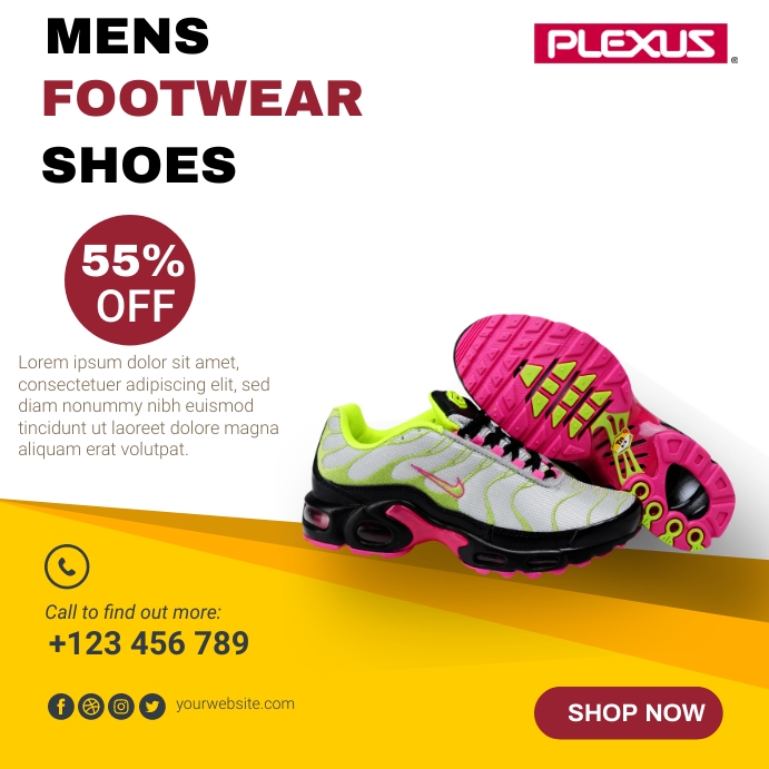 Copy of footwear ad | PosterMyWall