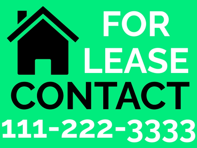 FOR Lease Real estate Template | PosterMyWall