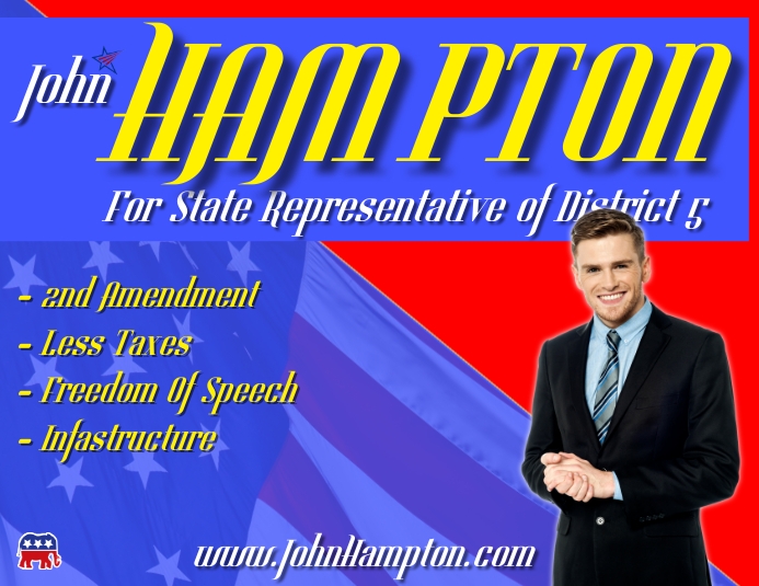 For State Representative flyer Template | PosterMyWall