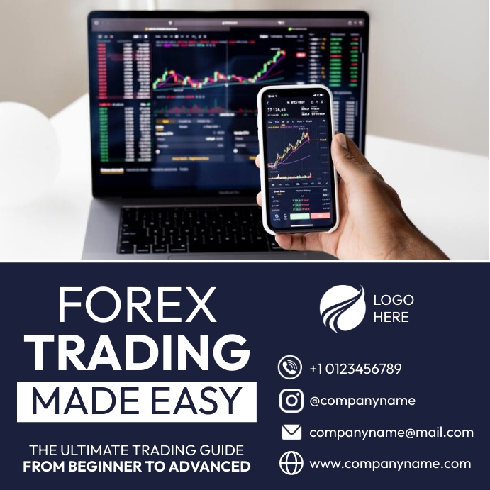 Plantilla de forex trading course | PosterMyWall