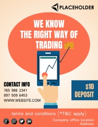 Forex Trading Flyer Template | PosterMyWall
