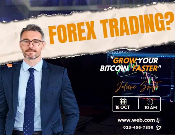 Forex Trading Seminar Template | PosterMyWall