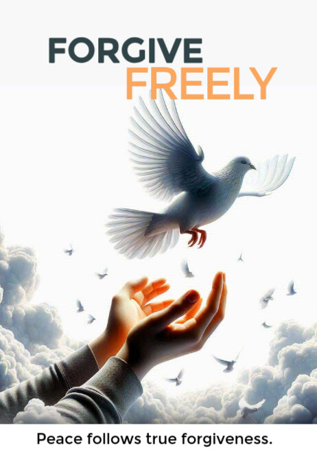 Forgive Template | PosterMyWall