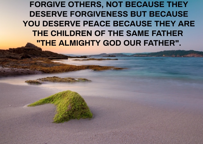 Plantilla de FORGIVENESS AND PEACE QUOTE TEMPLATE | PosterMyWall