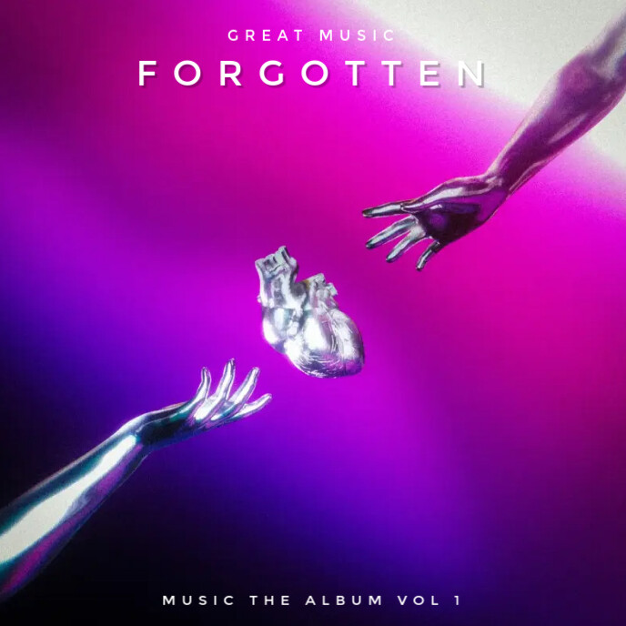 FORGOTTEN Album Cover Template | PosterMyWall