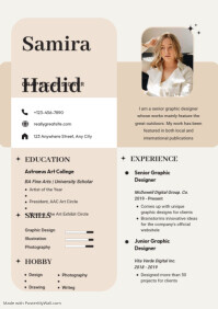 Formal Resume Template | PosterMyWall