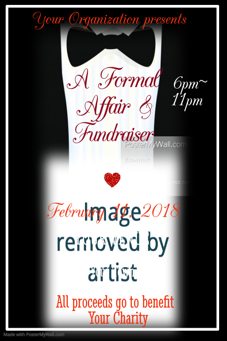 Copy of Formal Affair Benefit Poster Template | PosterMyWall