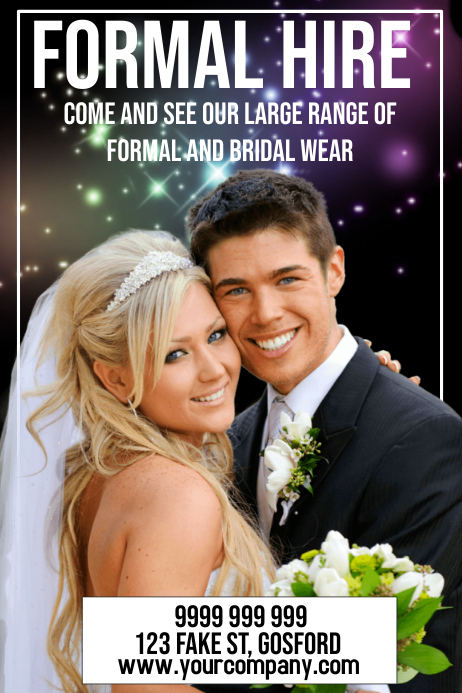 Formal Hire Template | PosterMyWall