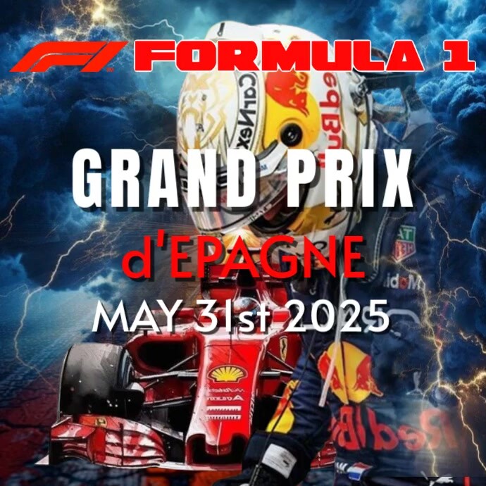 Copy of Formula 1 flyer template | PosterMyWall