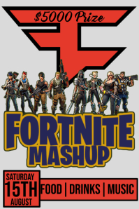 Fortnite Template | PosterMyWall