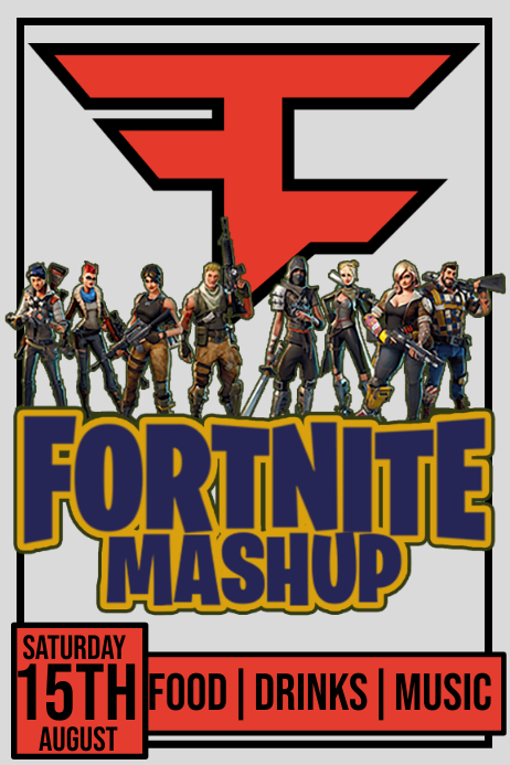 Fortnite Template | PosterMyWall