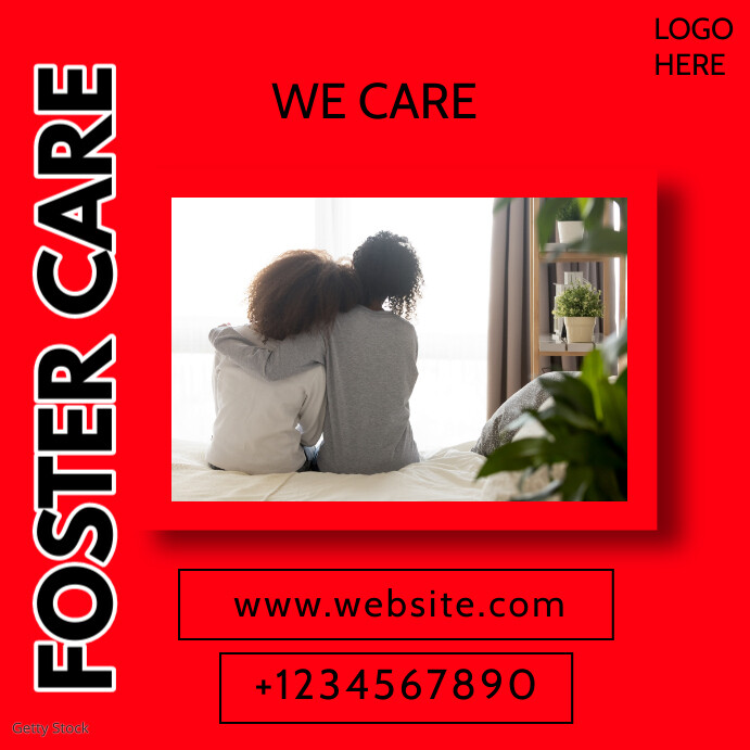 Copy of Foster care' | PosterMyWall