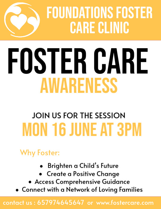 foster care, foster, child foster, pet fostering Template | PosterMyWall