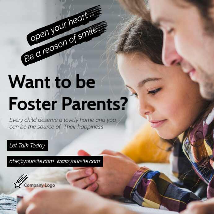 Foster Care Design Poster Template | PosterMyWall