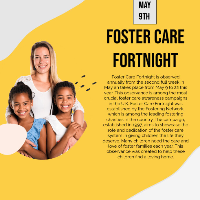 foster care night Template | PosterMyWall