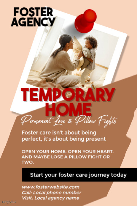 Foster Care Ad Template | PosterMyWall